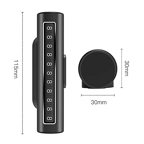 Car Phone Number Display Card – Kyne